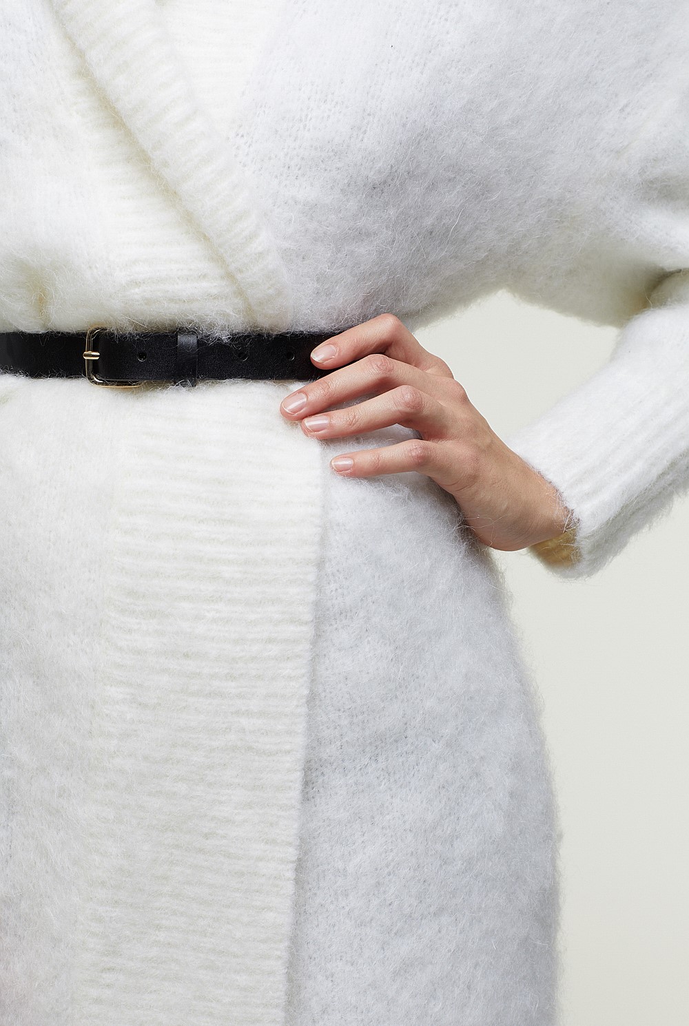 Black Simple Leather Belt - Belts | Country Road