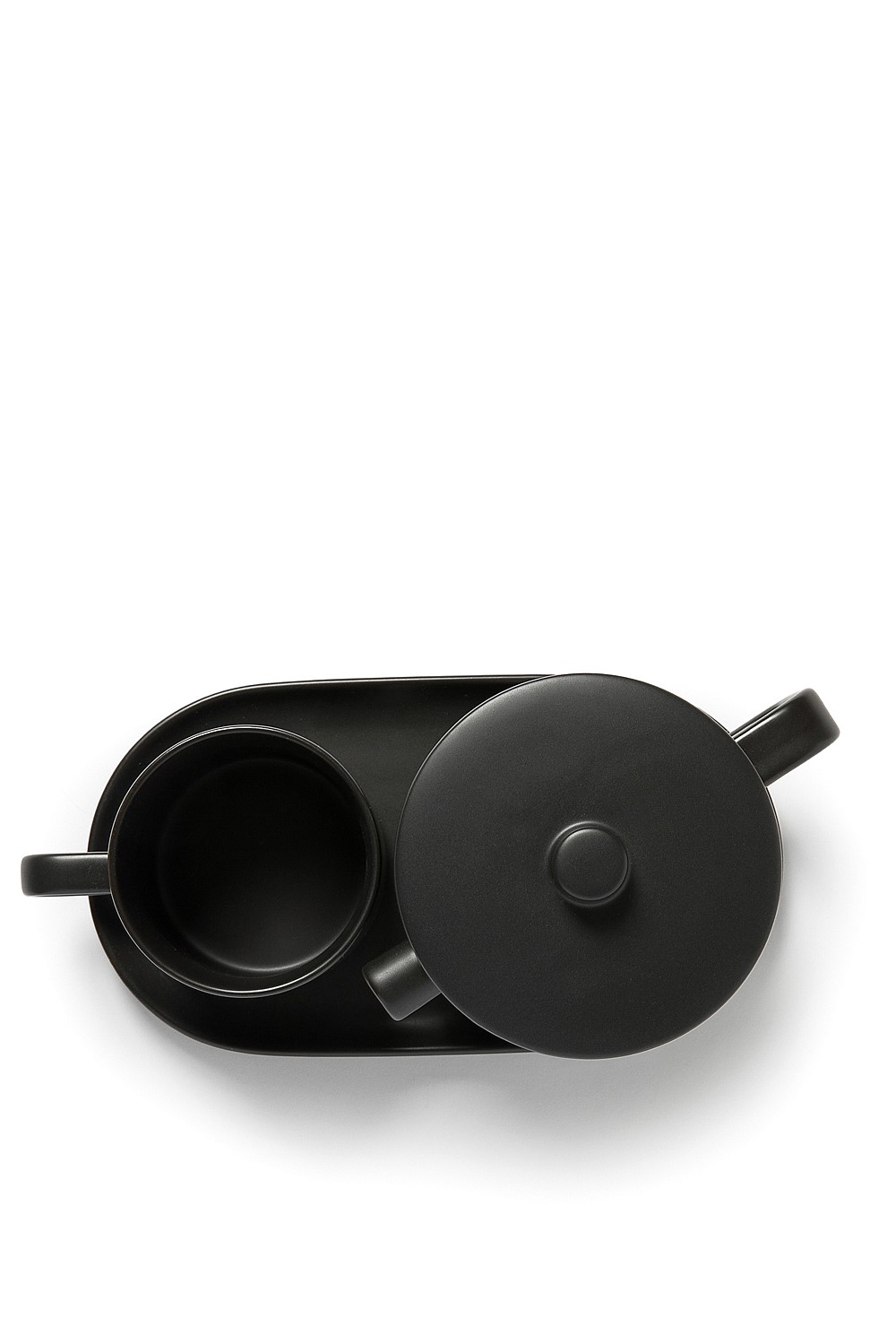Charcoal Tila Tea Set For One - Serving | Country Road
