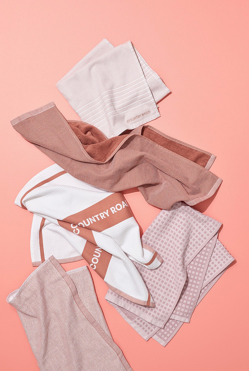 Rhubarb CR Logo Tea Towel - Tea Towels | Country Road