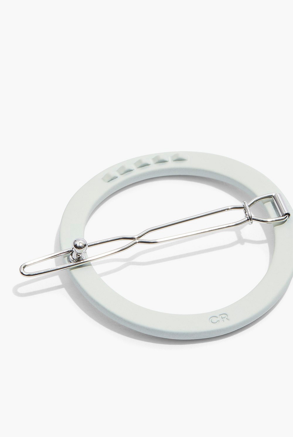 Off White Remy Round Clip - Hair Accessories | Country Road