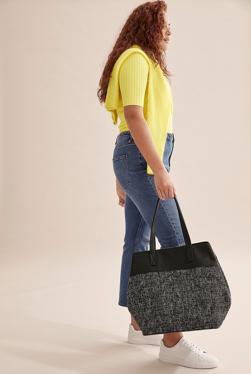 Black Tab Detail Tote - Bags | Country Road