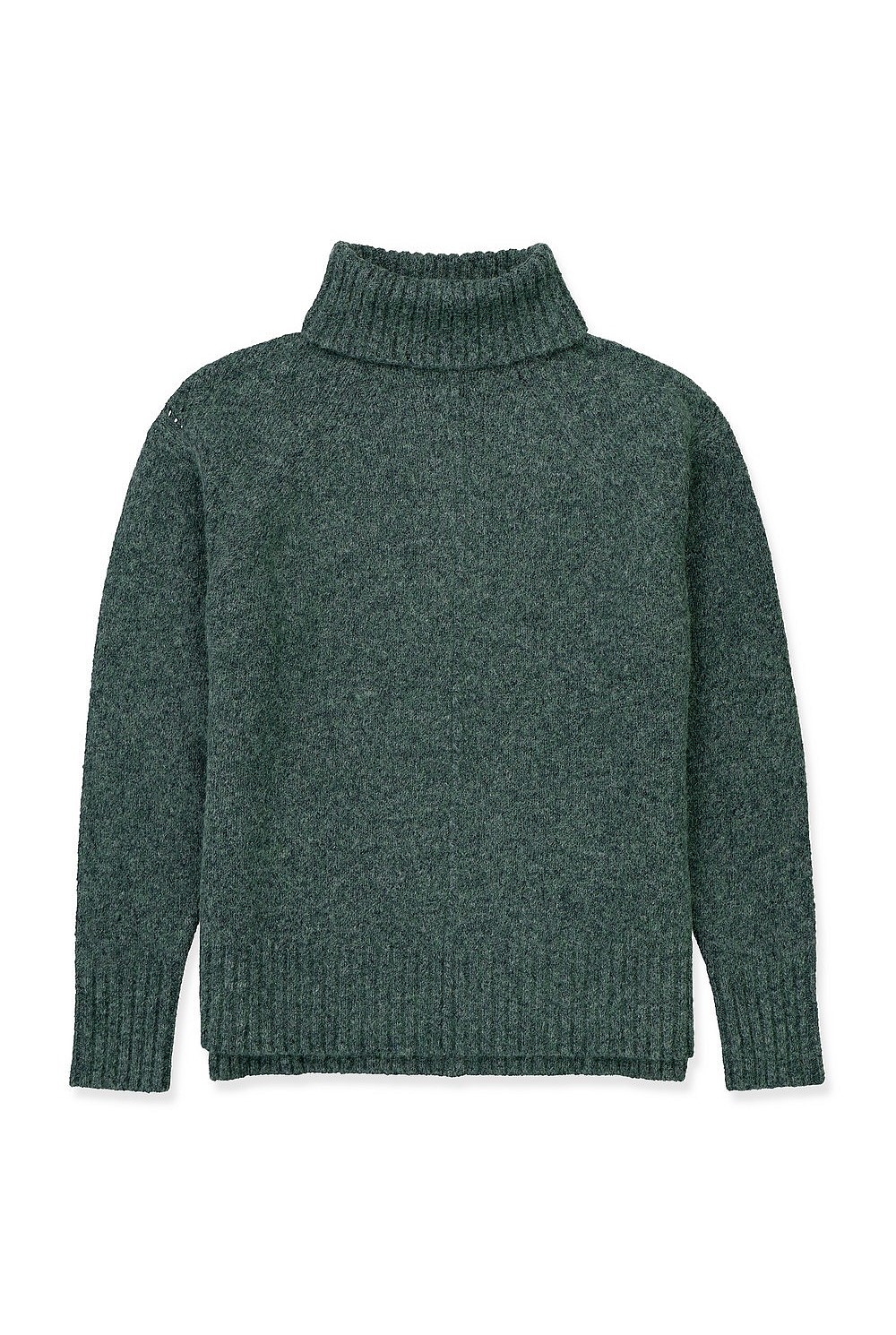 Emerald Nep Yarn Interest Knit - Knitwear | Country Road