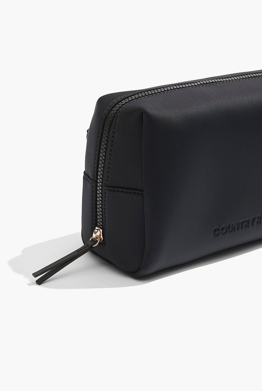 Black Rectangle Zip Neoprene Cosmetic Bag - Bags | Country Road