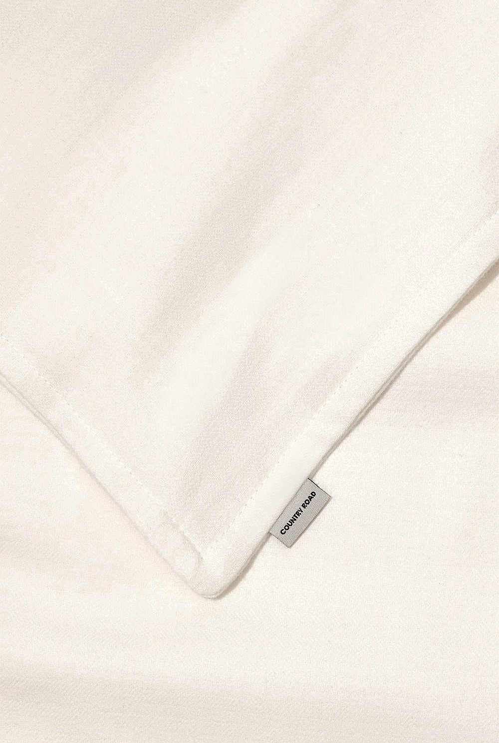 Snow Floc King Flat Sheet - Sheets | Country Road