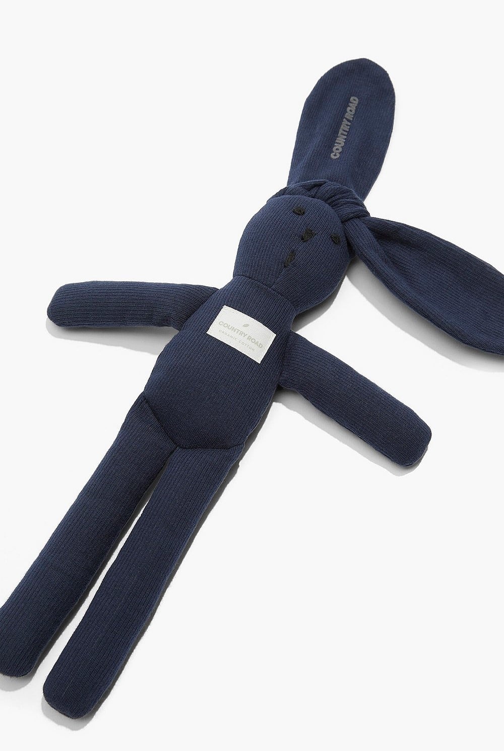 Navy Unisex Cotton Rib Bunny - Accessories | Country Road