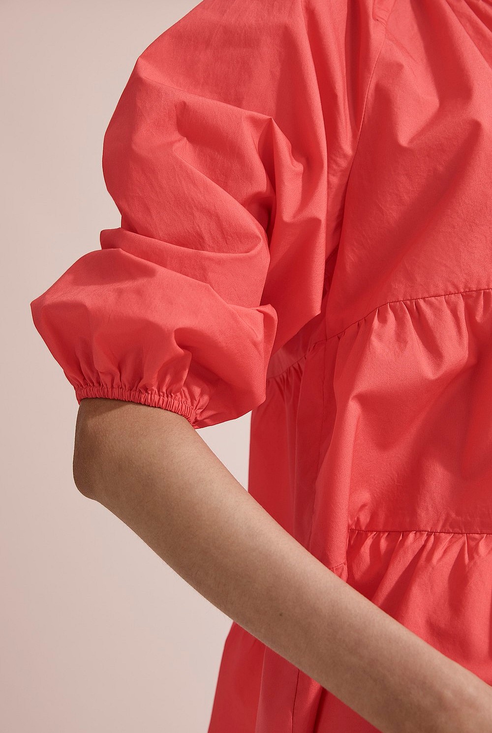 Watermelon Red Tiered Popover - Shirts | Country Road