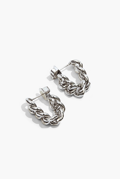 Silver Kai Chain Earring - Earrings | Country Road