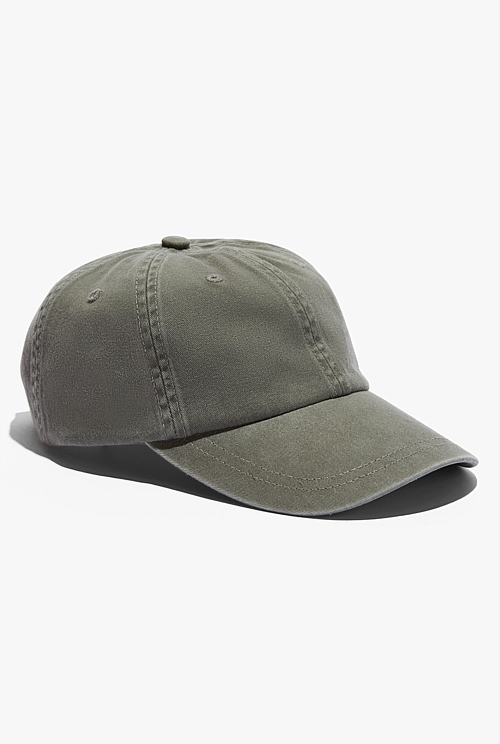 Olive Relaxed Cap - Hats & Scarves | Country Road