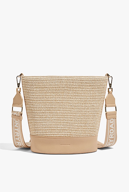 Natural Woven Sling Bag - Bags | Country Road
