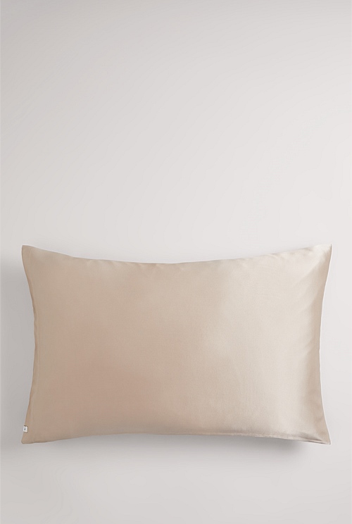 Natural Silk Pillowcase - Natural Fibres | Country Road