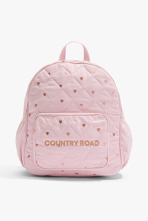 Pink Tint Heart Backpack - Accessories | Country Road
