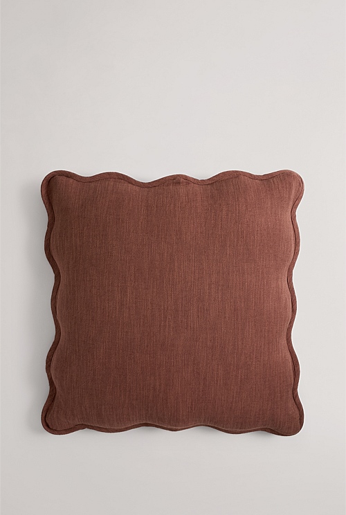 Cinnamon Harper 55x55 Cushion - Natural Fibres | Country Road
