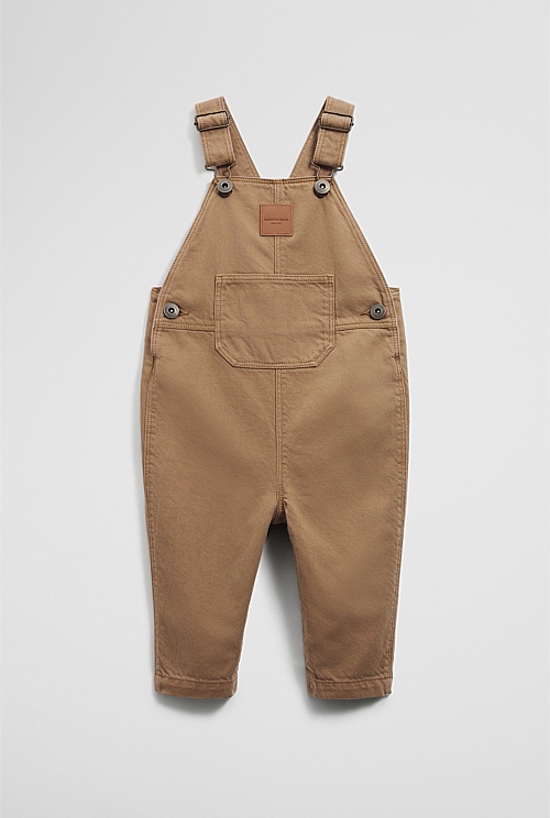 Almond Australian Cotton Blend Garment Dyed Overall - Overalls ...