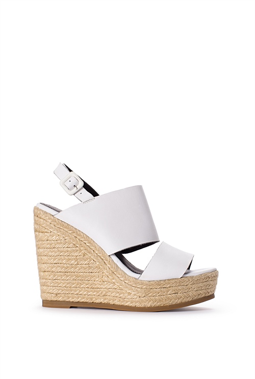 White Larissa Wedge - Shoes | Country Road