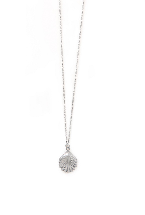 Silver Fan Shell Necklace - Necklaces | Country Road