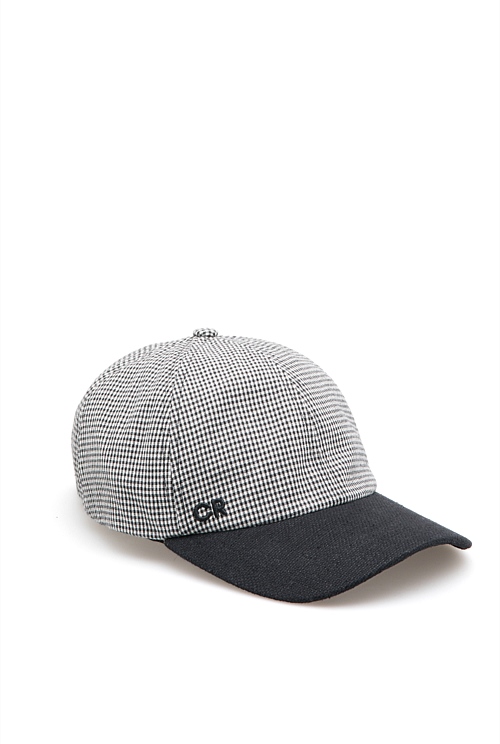 Black Spliced Check Cap - Hats, Scarves & Gloves | Country Road