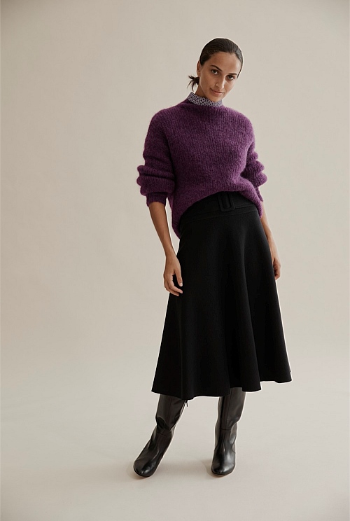 Mulberry Italian Yarn Knit - Knitwear | Country Road