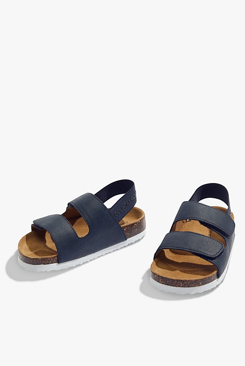 Navy Elastic Sandal - Accessories | Country Road