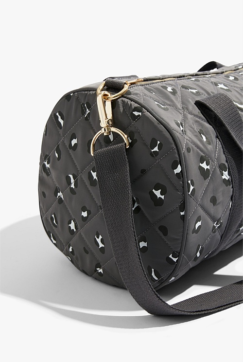 Grey Quilted Overnight Bag - Accessories | Country Road