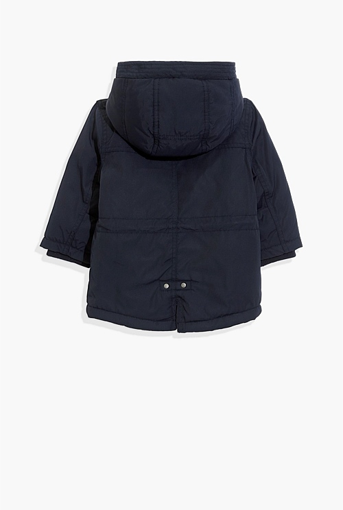 Navy Fishtail Parka - Jackets & Coats | Country Road