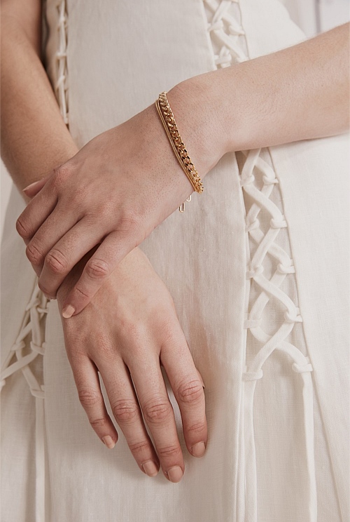 Gold Ana Bracelet Pack of 2 - Bracelets & Cuffs | Country Road