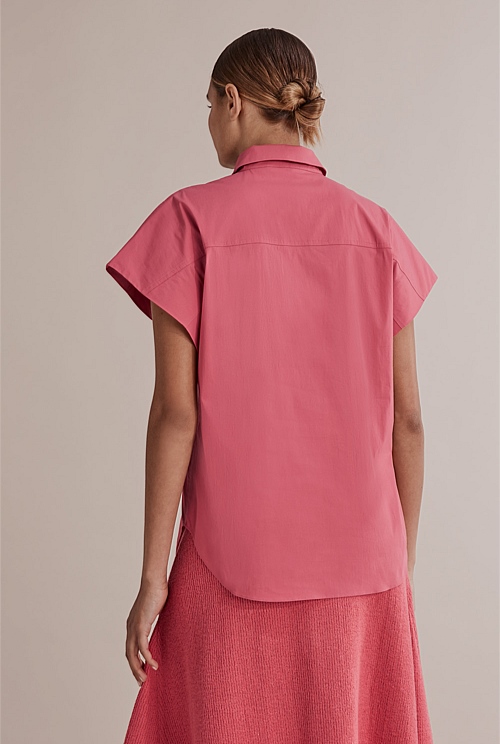 Primrose Modern Short Sleeve Shirt - Shirts | Country Road