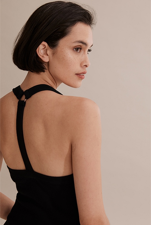 Black T-Bar Tank - T-Shirts & Tops | Country Road