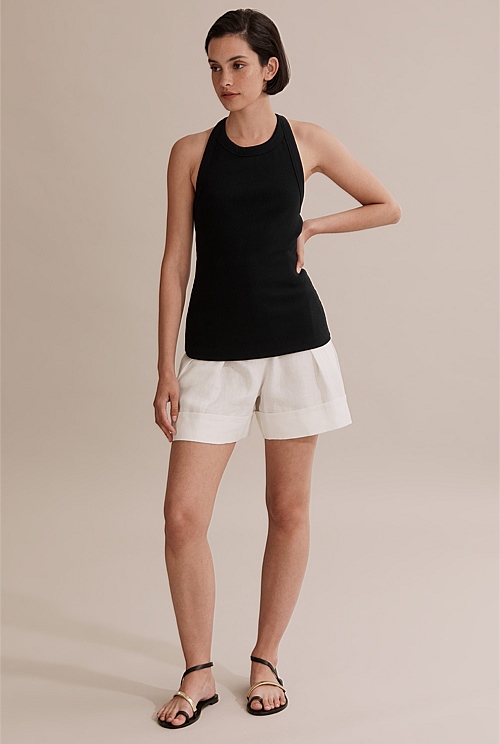 Black T-Bar Tank - T-Shirts & Tops | Country Road