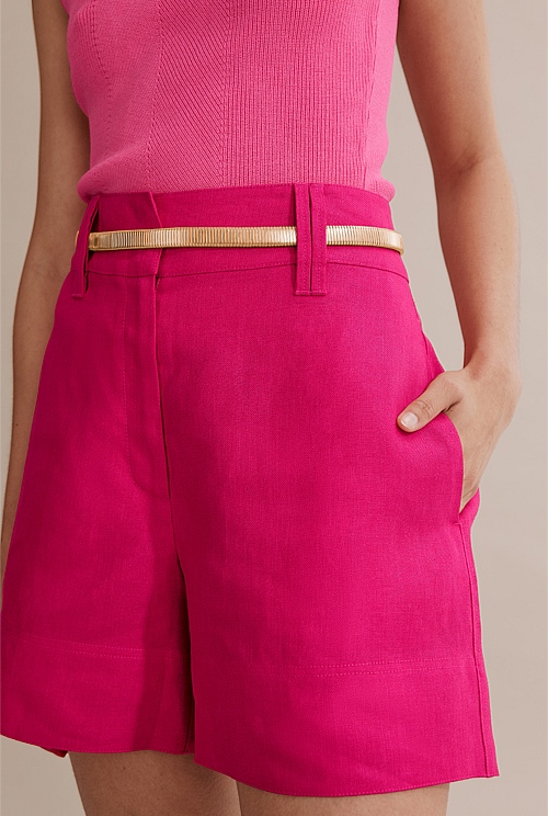 Gold Metal Stretch Belt - Belts | Country Road