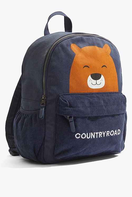 Navy Bear Backpack - Accessories | Country Road