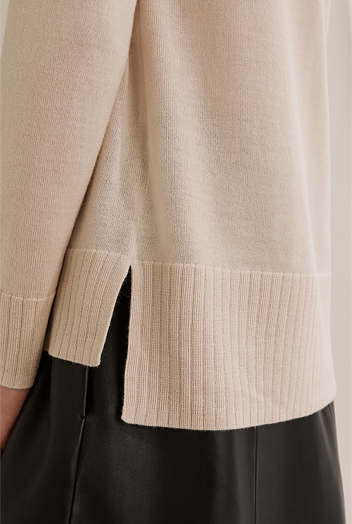 Hazelwood Verified Australian Merino Wool Crew Neck Knit - Australian ...