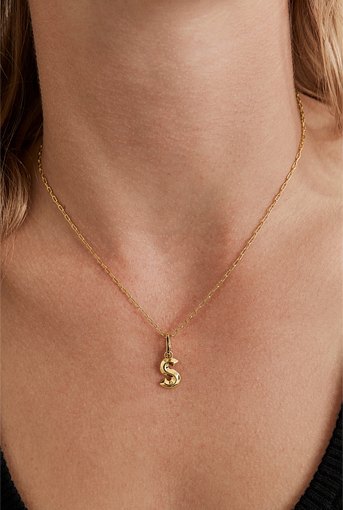 S Initial Necklace - Necklaces | Country Road