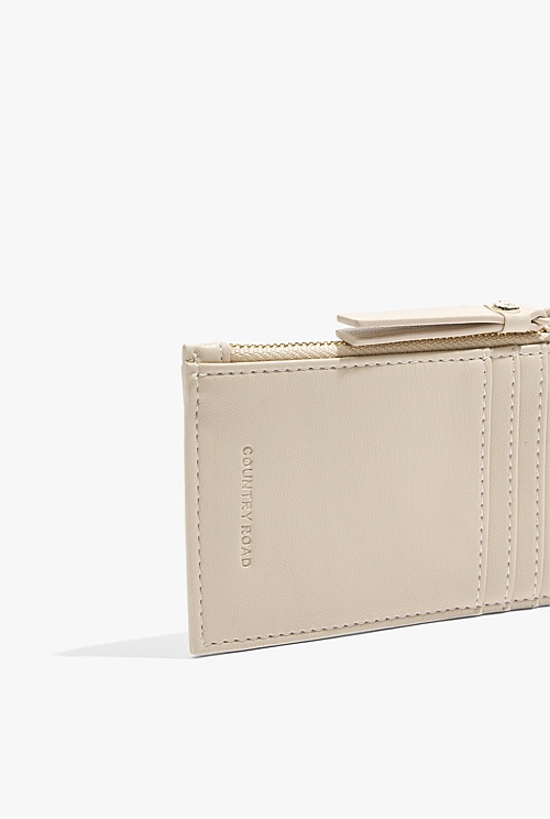Stone Branded Credit Card Zip Purse - Wallets & Pouches | Country Road