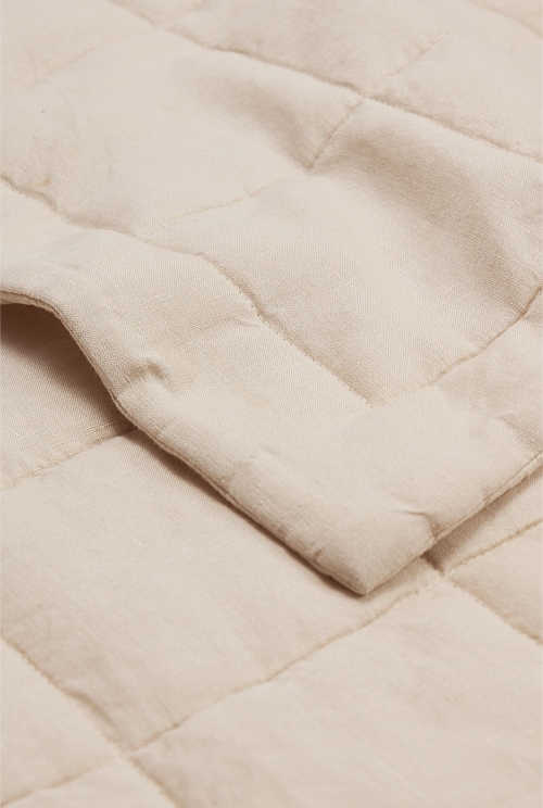 Natural Jarrah Quilted Bed Cover - Bed Covers & Blankets | Country Road