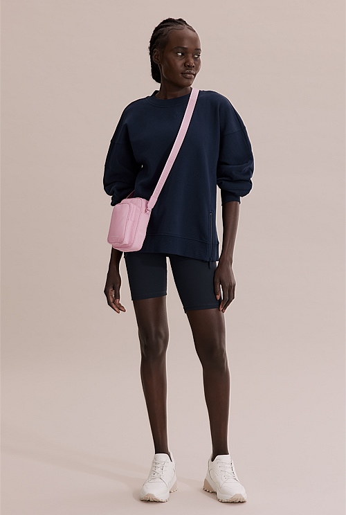 Sugar Pink Recycled Polyester Soft Mini Bag - Bags | Country Road