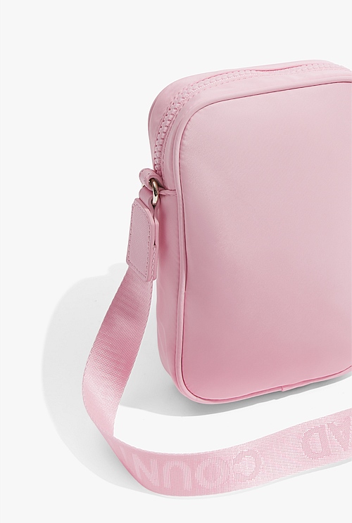 Sugar Pink Recycled Polyester Soft Mini Bag - Bags | Country Road