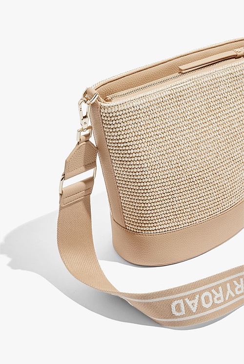 Natural Woven Sling Bag - Bags | Country Road