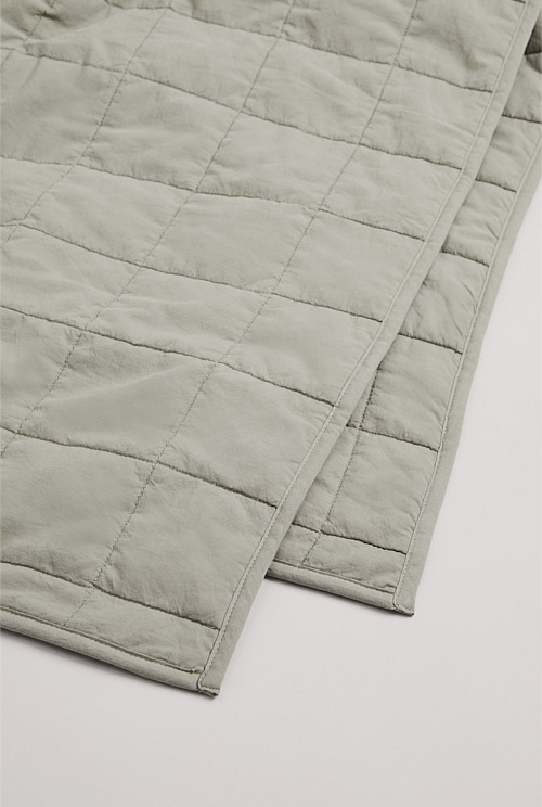 Gumleaf Brae Australian Cotton Bed Cover - Natural Fibres | Country Road