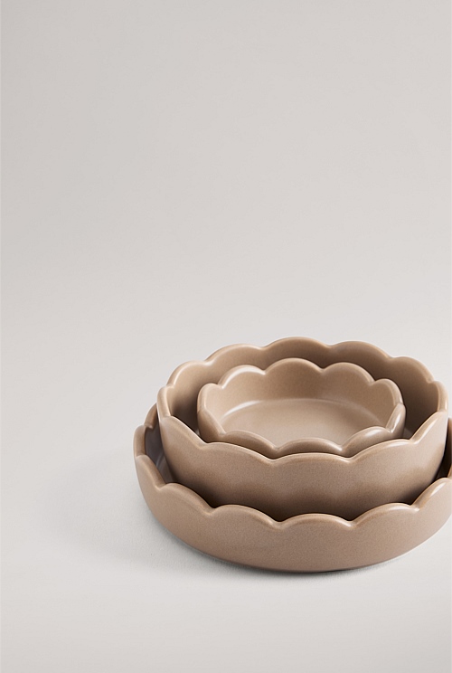 Mushroom Poppy Dip Bowl Set of 3 - Kitchen & Dining | Country Road