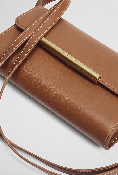 Tan Wallet On Strap - Bags | Country Road