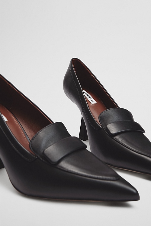 Black Bridgette Heel - Heels & Wedges | Country Road