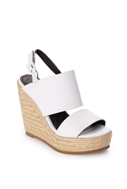 White Larissa Wedge - Shoes | Country Road