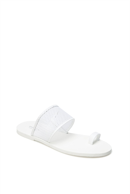 White Trudy Mesh Sandal - Sandals & Thongs | Country Road