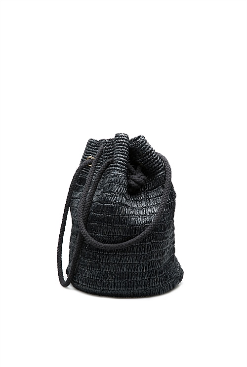 Black Rope Handle Bag - Handbags | Country Road
