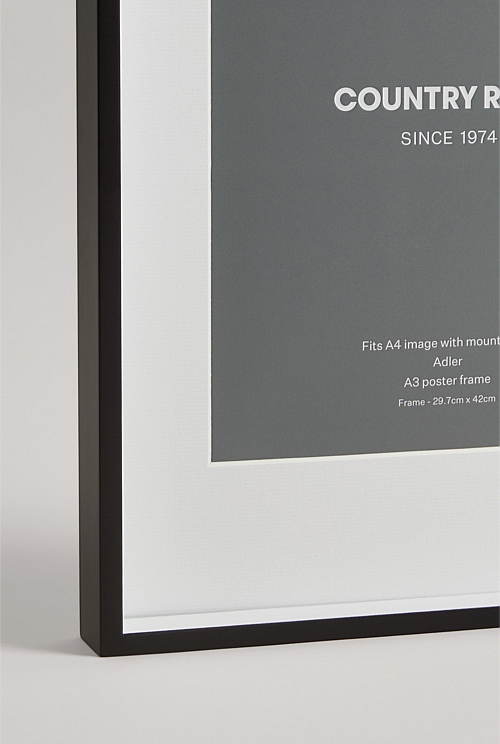 Black Adler A3 Poster Frame - Home Accessories | Country Road