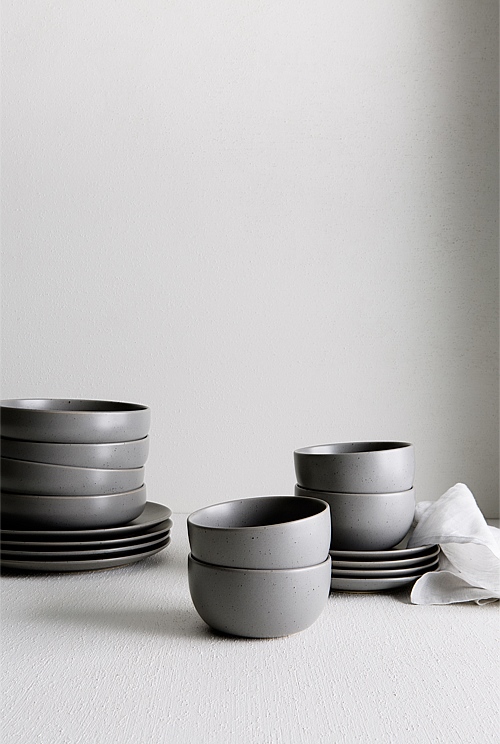 Mid Grey Tapas Side Plate Set of 4 - Kitchen & Dining | Country Road