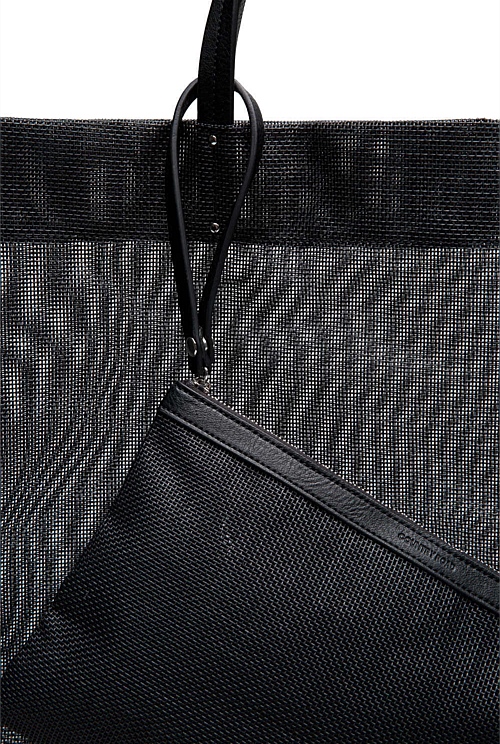Black Mesh Tote - Tote Bags | Country Road