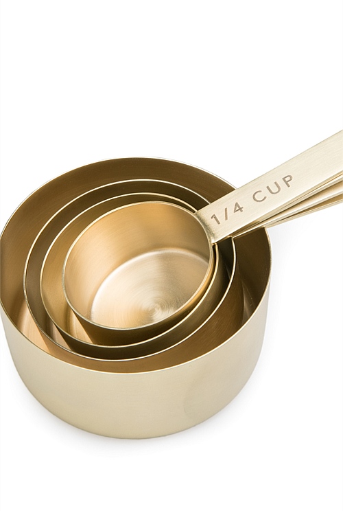 Brass Elda Measuring Cups - Kitchen & Dining | Country Road