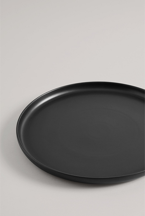 Matte Black Tapas Large Round Platter - Kitchen & Dining | Country Road