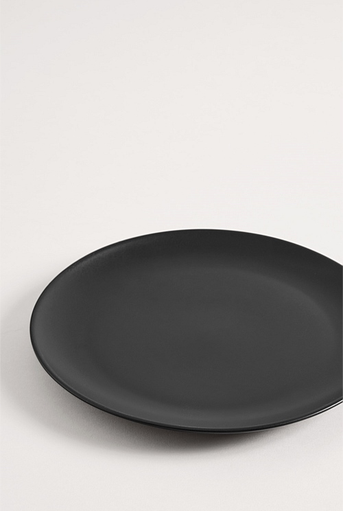 Matte Black Tapas Dinner Plate - Dining | Country Road